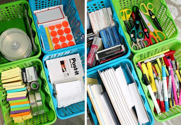 Home Office Storage and Organization - Remodelando la Casa