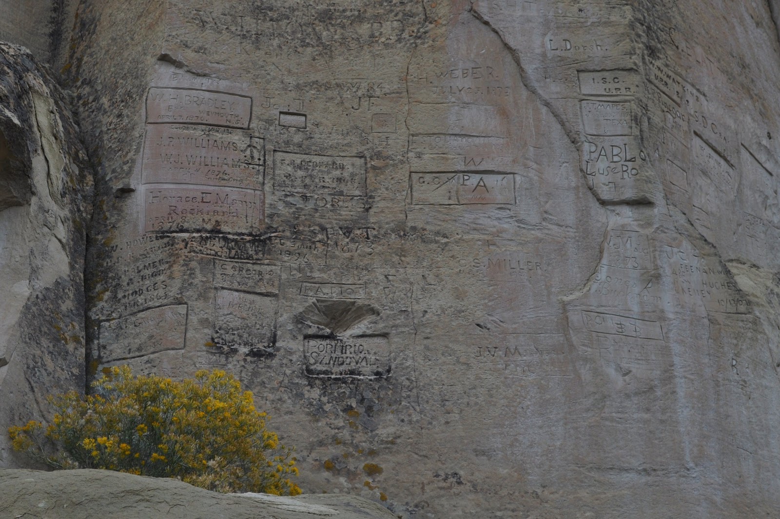 INSCRIPTION ROCK - NEW MEXICO