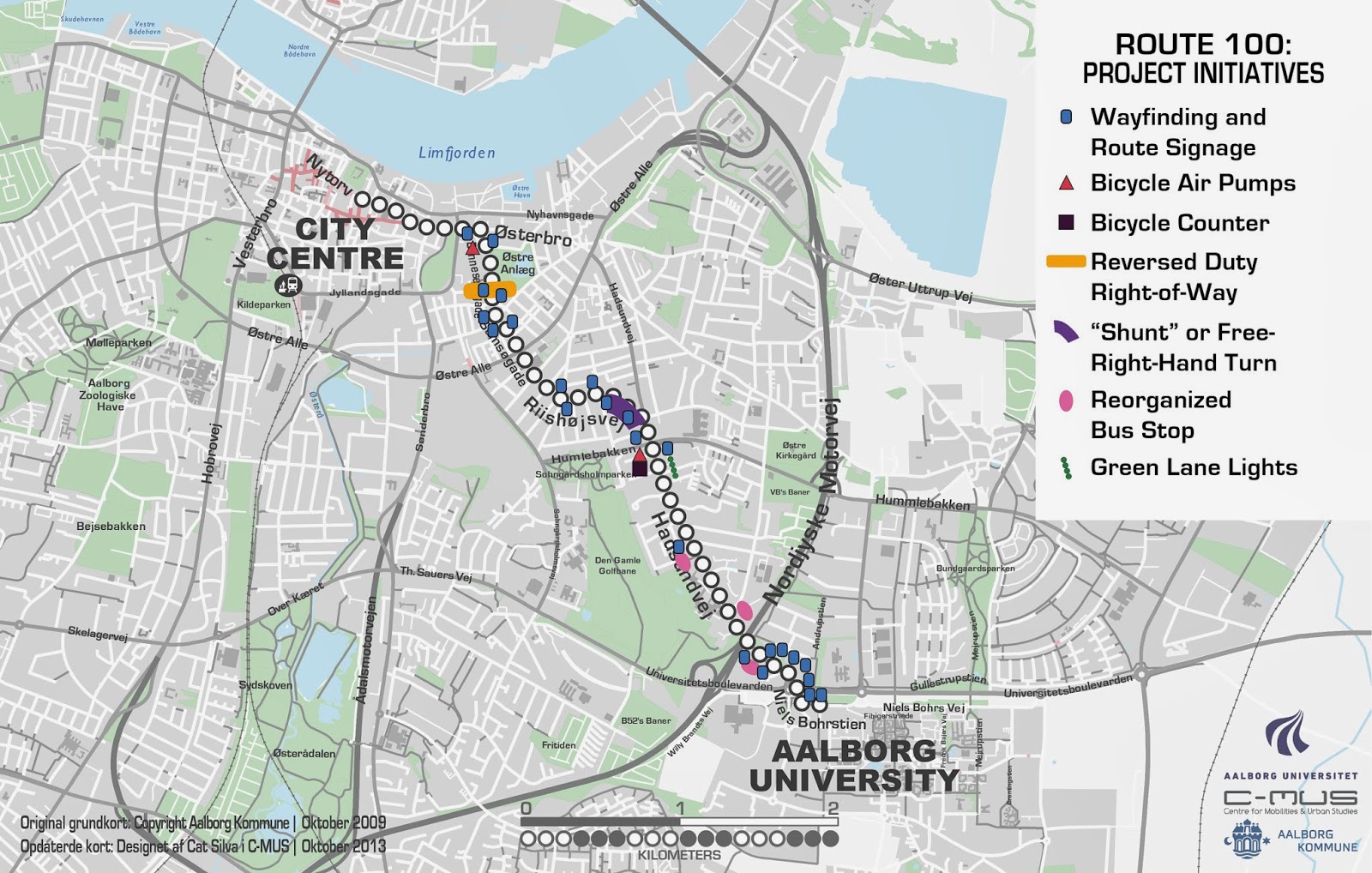 Designing Transportation Mobilities: Preliminary Maps of Route 100