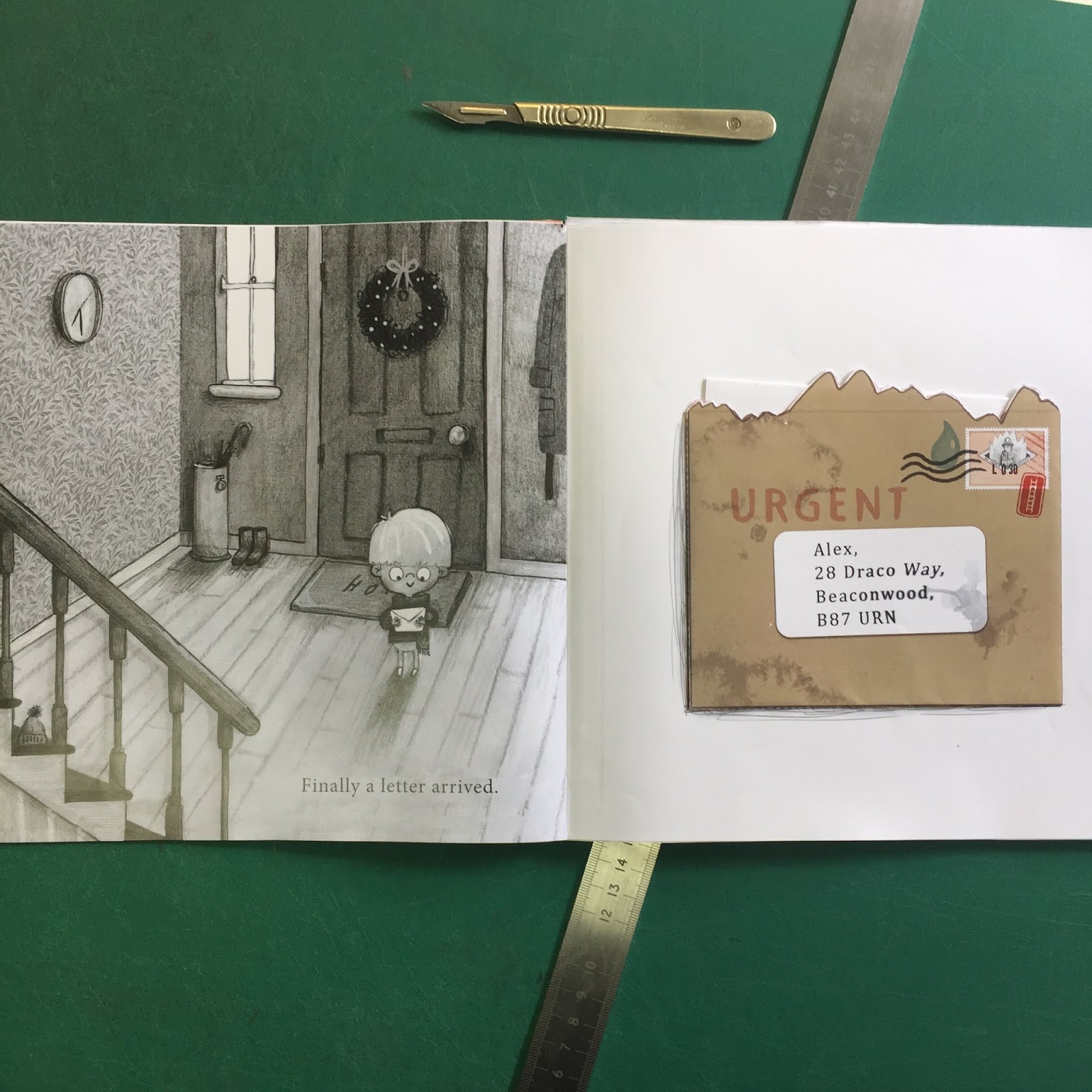 Picture Book Party: Picture Book of the Month - Dragon Post by Emma Yarlett