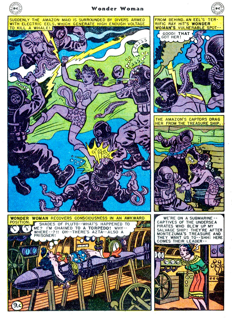 Ominous Octopus Omnibus: Wonder Woman - The Curse Of Montezuma