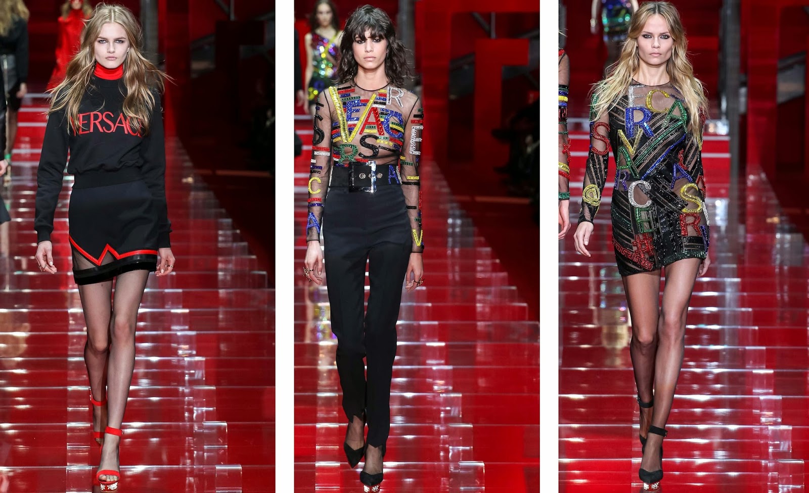 Versace | Desfile da coleção Outono-Inverno 2015