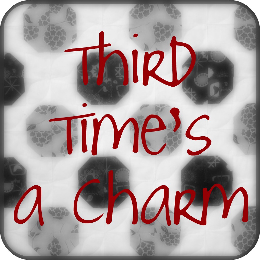 Third Time's a Charm: Blog Button