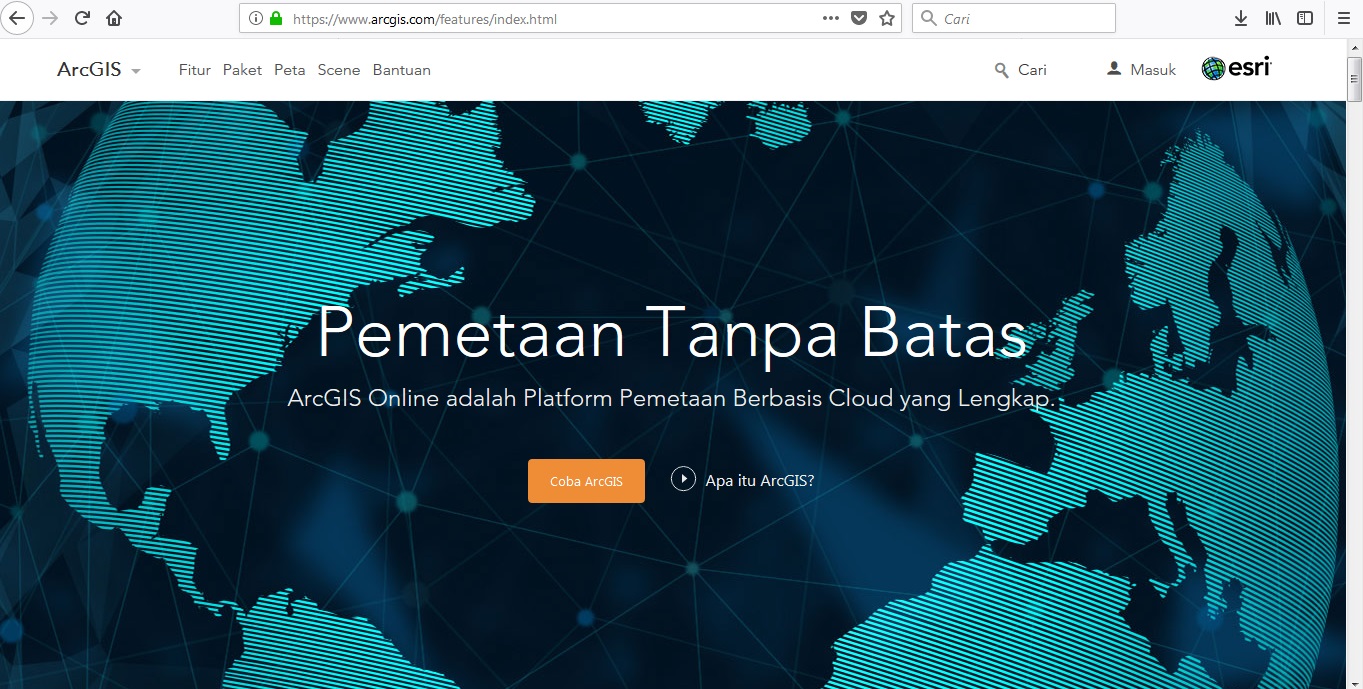 Membuat Web GIS Online - Belajar Arcgis
