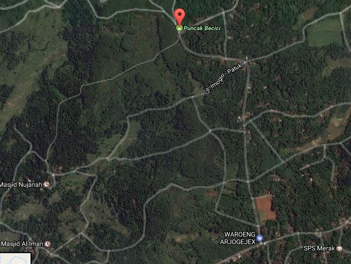 Destinasti Objek Wisata Puncak Bukit Becici di Dlingo Bantul Yogyakarta ...