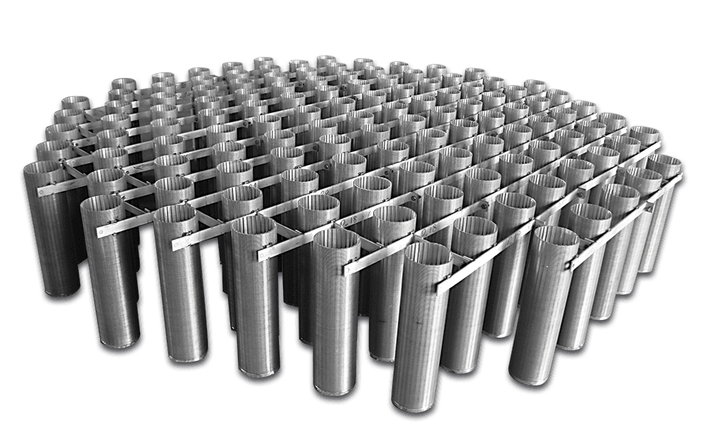wedge wire screen: Fixed-bed Reactor Internals
