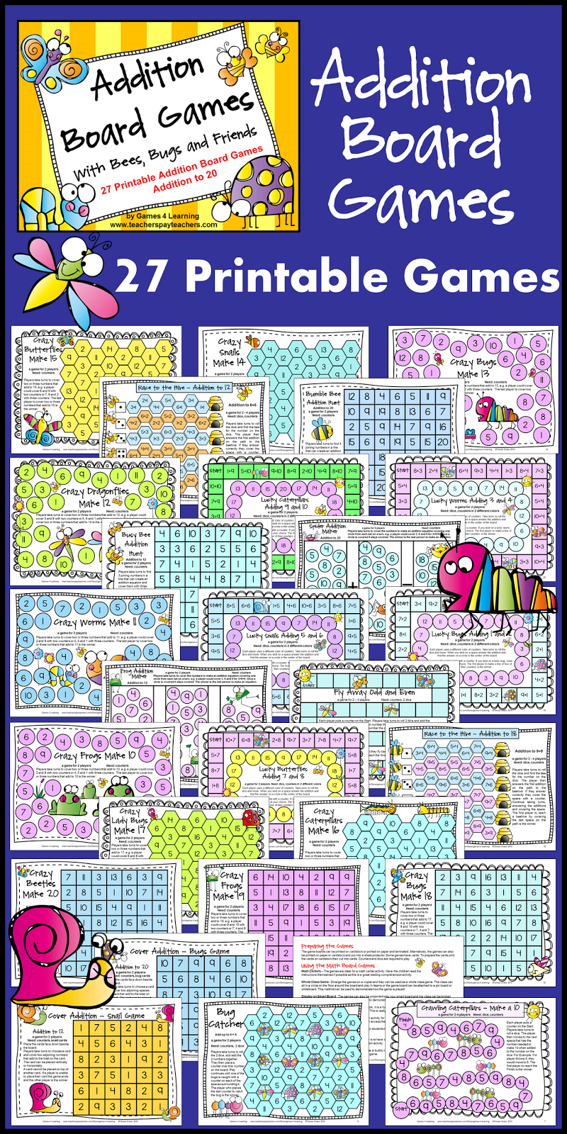 Fun Games 4 Learning: Math Games Makeover!