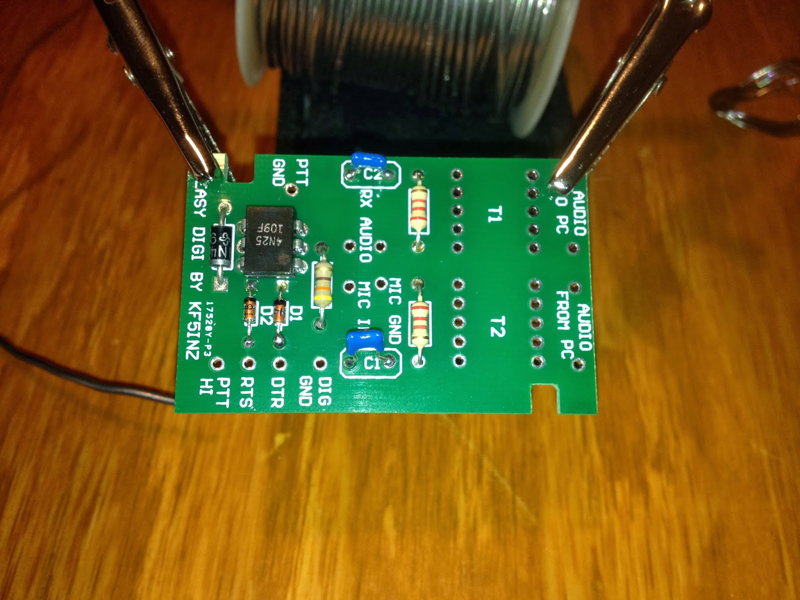 Adventures in Ham Radio: KF5INZ "Easy Digi" Build