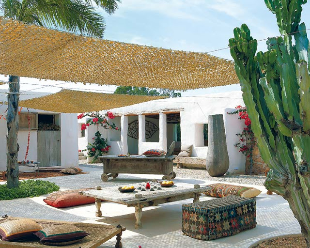 A house in Formentera with ethnic and bohemian spirit