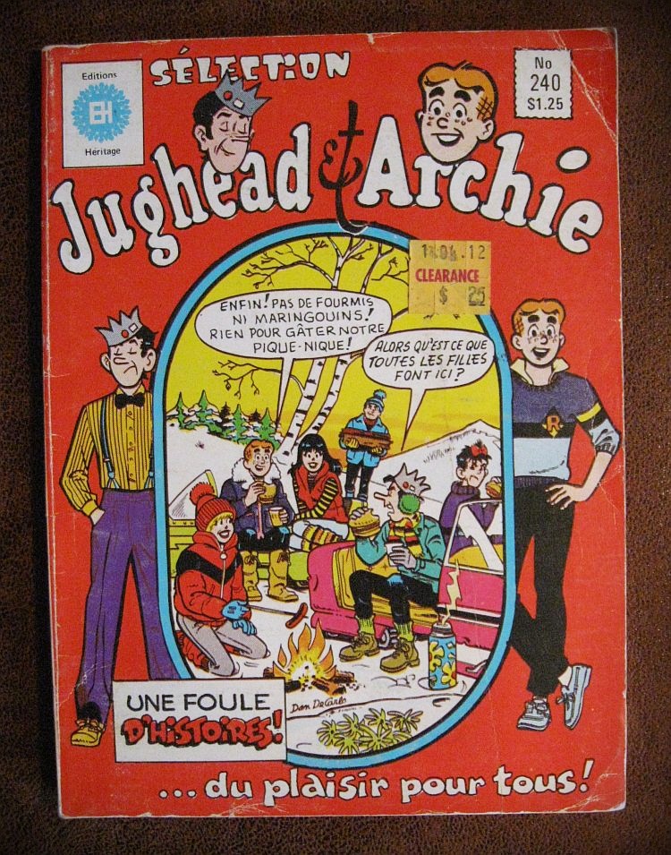 Lair of the Dork Horde: Archie in France!