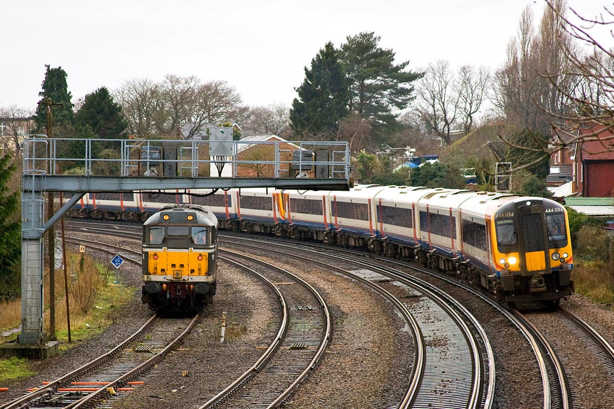 47s and other Classic Power at Southampton: 31190 returns to Totton ...