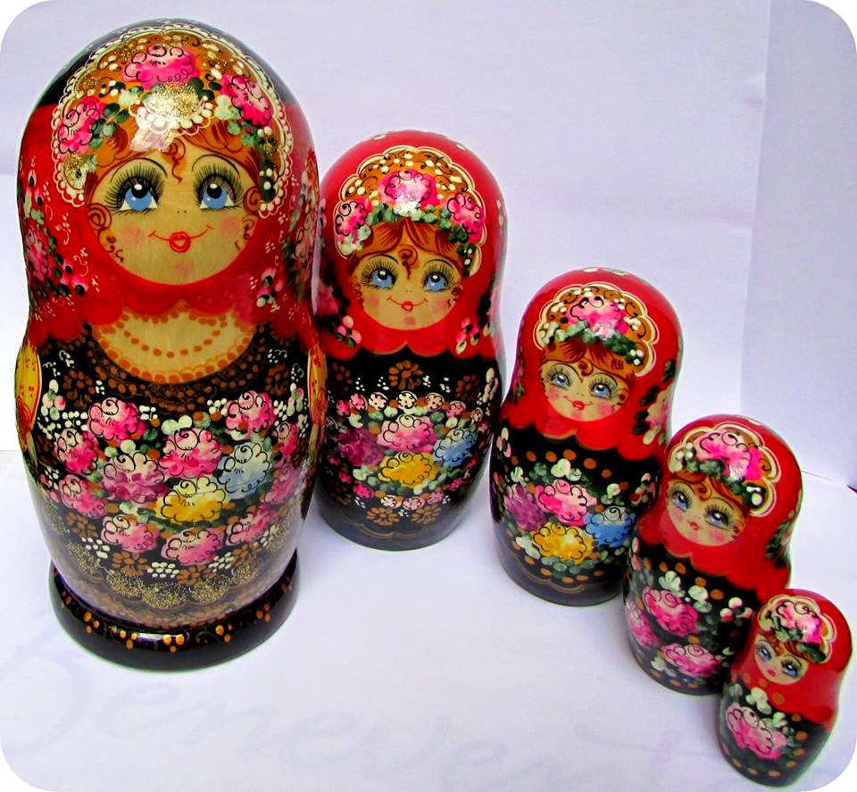 a Casa da Rússia: Matryoshkas Colecionador