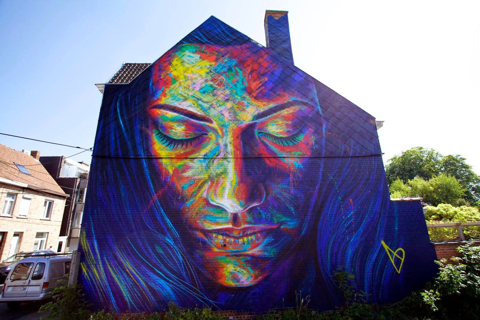 David Walker New Mural For Day One Festival – Roeselare, Belgium ...