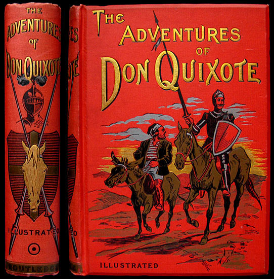 Isfive Antiquarian Books: 1895 Adventures of Don Quixote - Pictorial ...