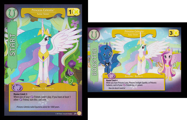 My Little Pony Princess Celestia, Solar Sister Celestial Solstice CCG ...
