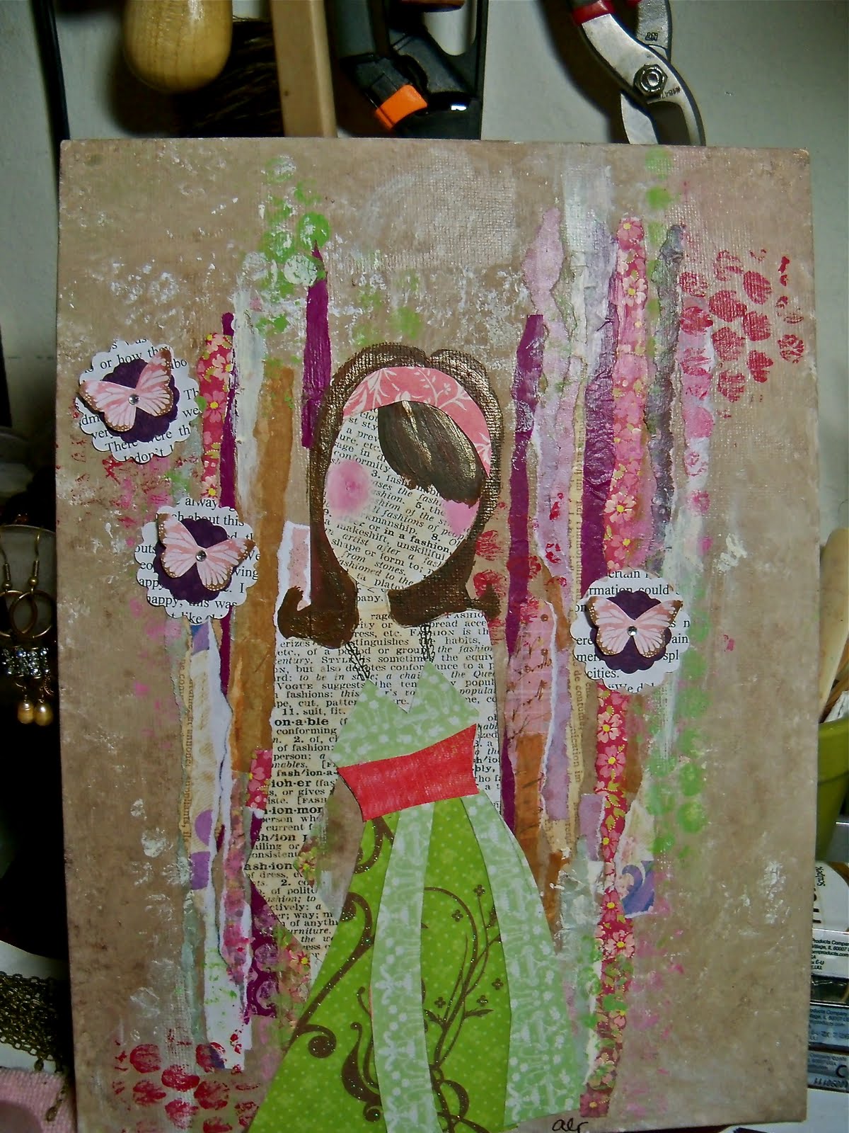 Autumn Light Designs: "Collage Couture"