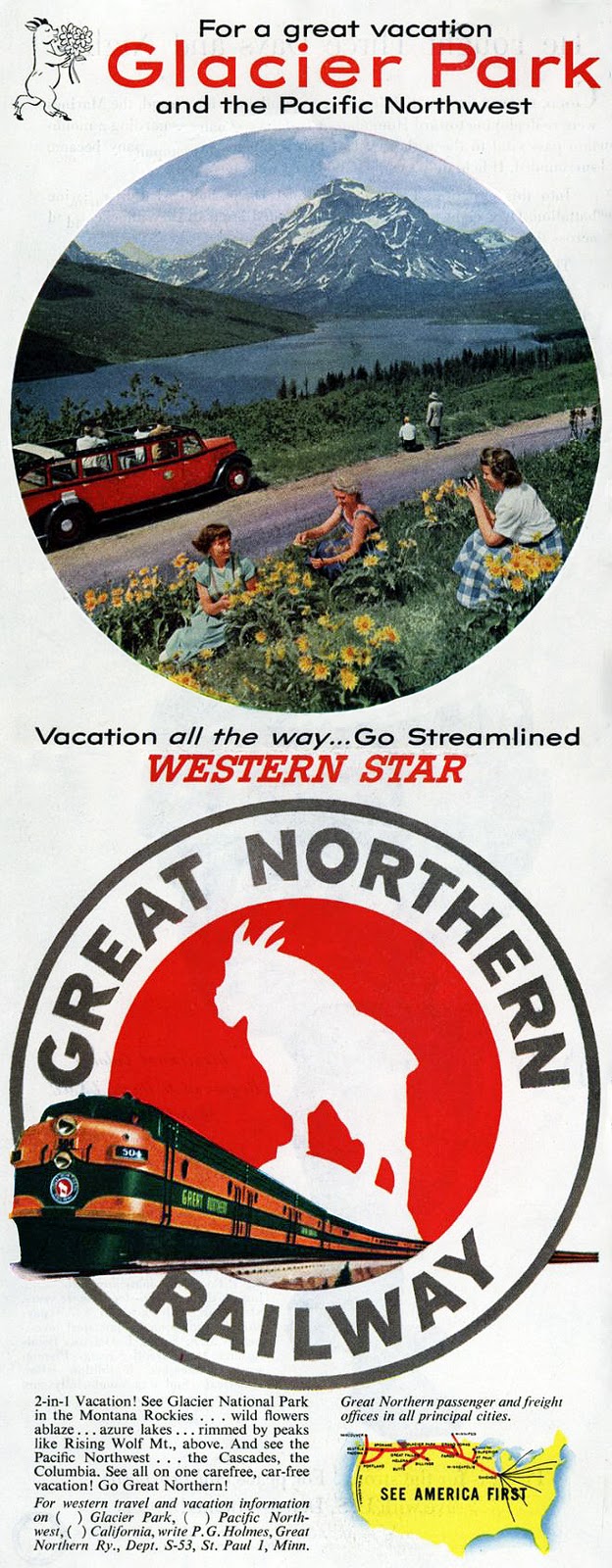 transpress nz: Great Northern Railway advert, 1953