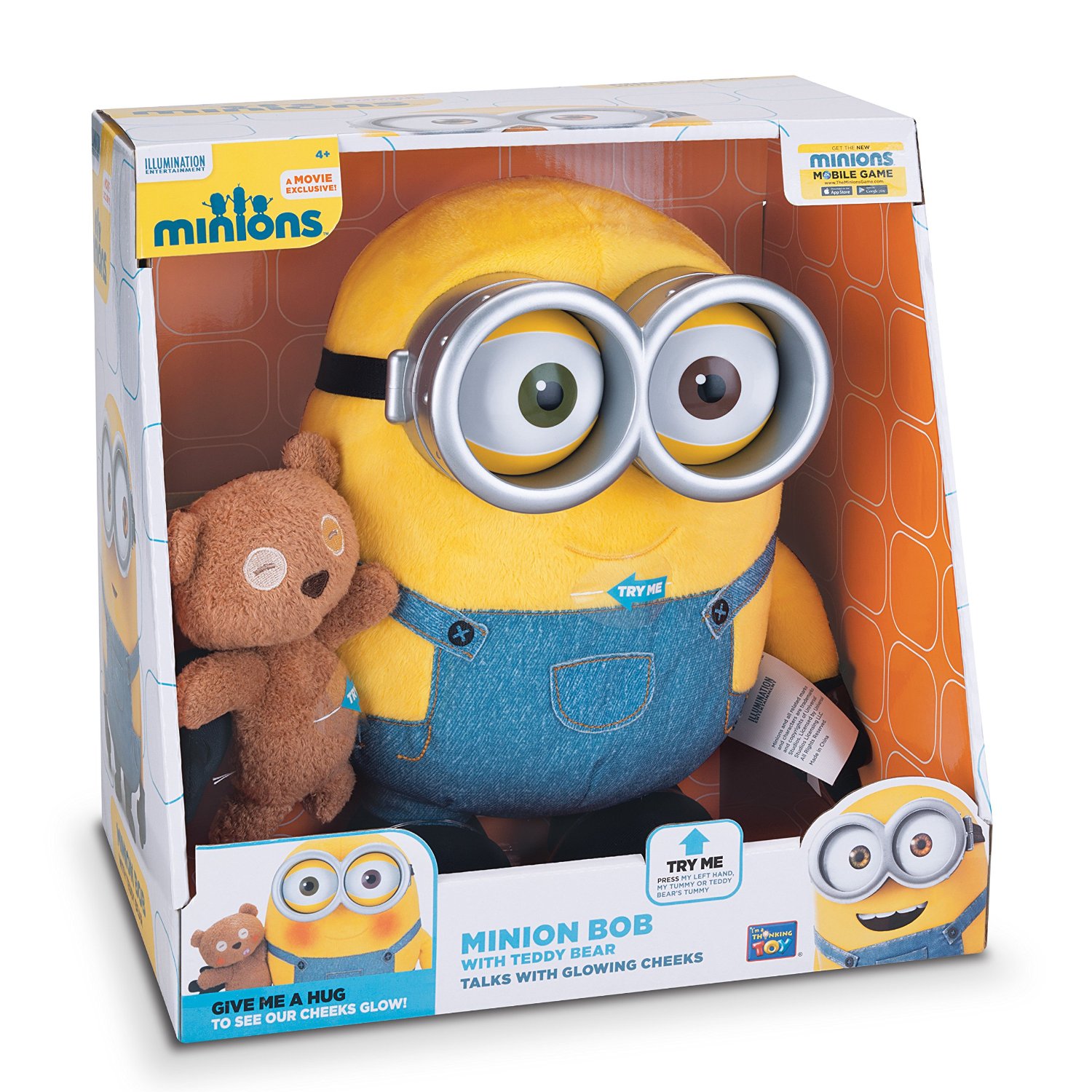 Minions Bob with Teddy Bear ~ Figures