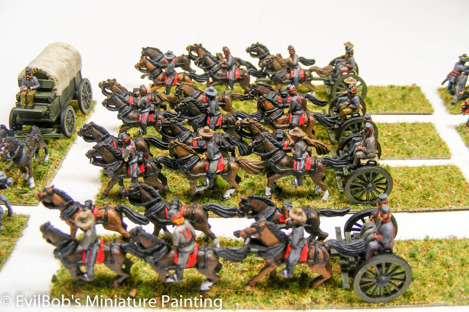 Evil Bob's Miniature Painting: 15mm ACW CSA Artillery
