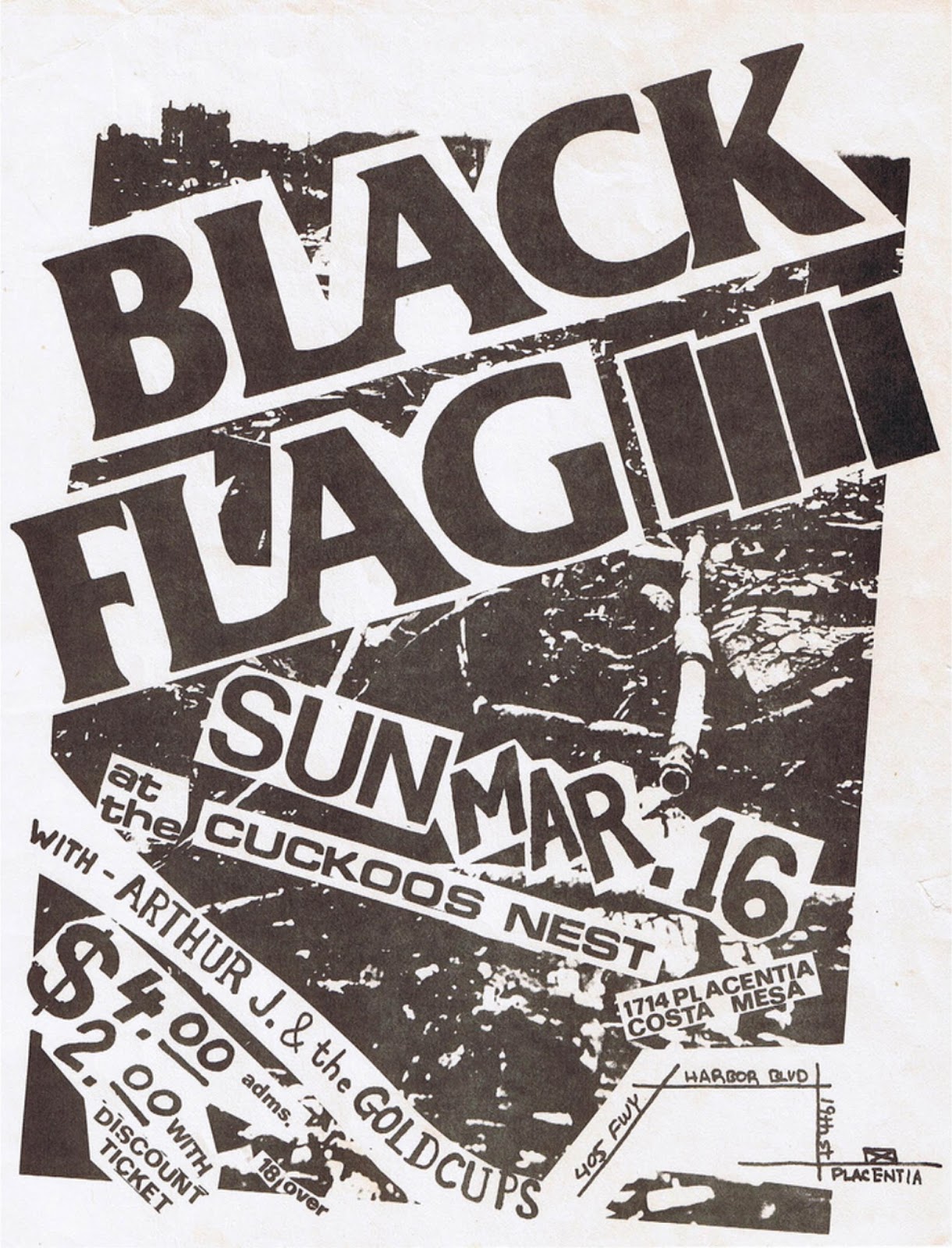 Old School Punk Rock Info: Cuckoo's Nest Club Punk Shows 1980 (Part 2)