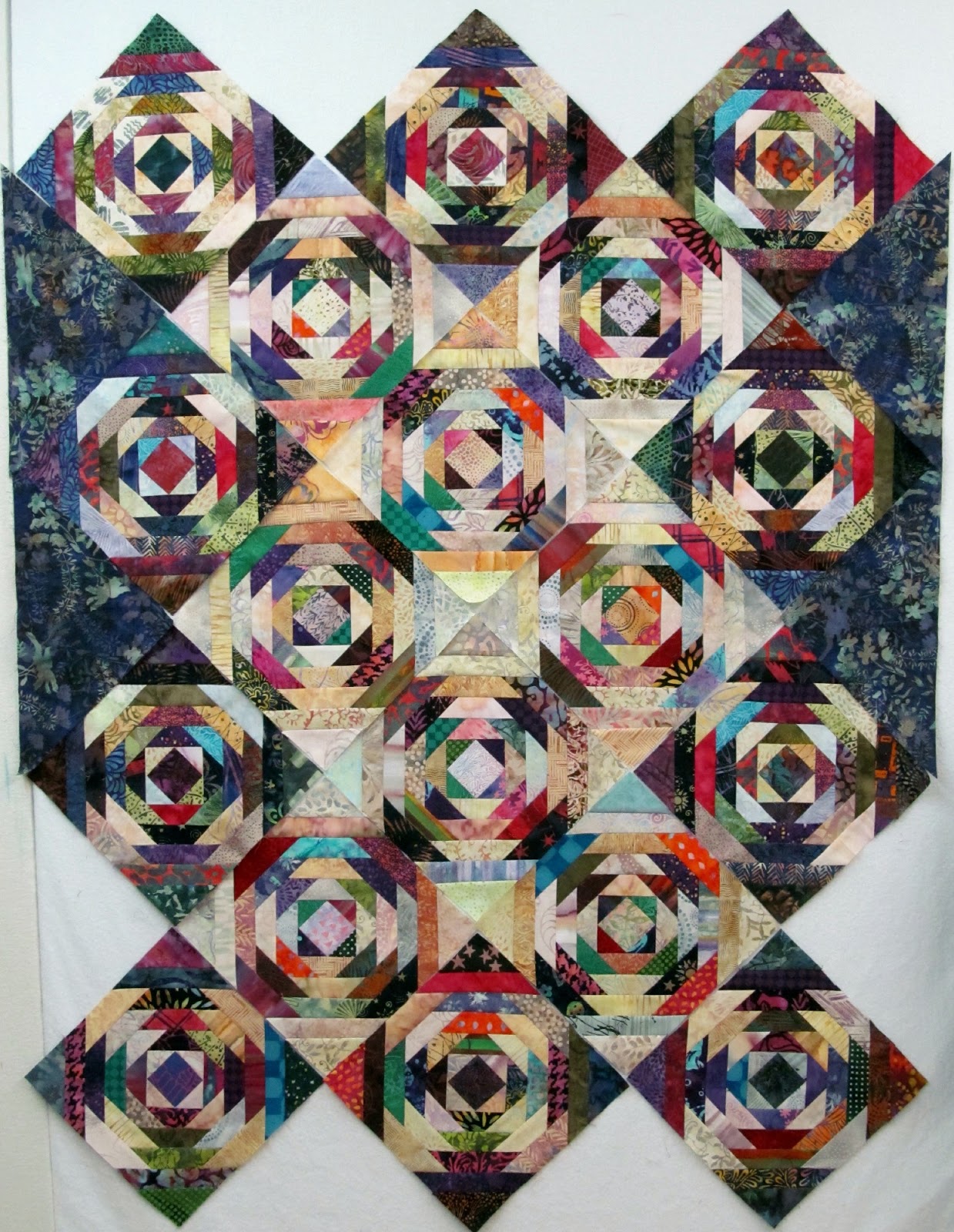 Exuberant Color : Diagonal layout.............