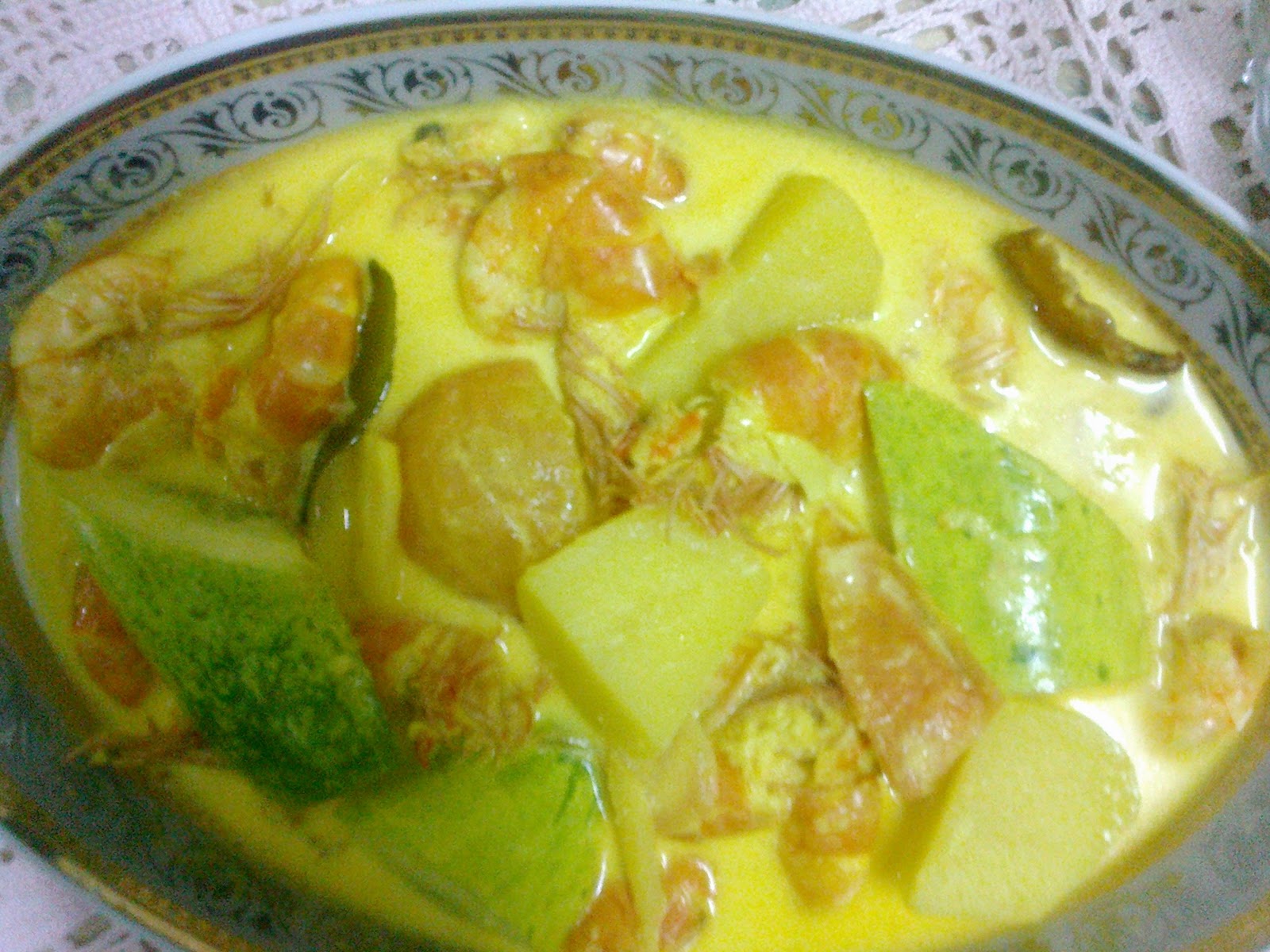 Udang Masak Lemak Kuning