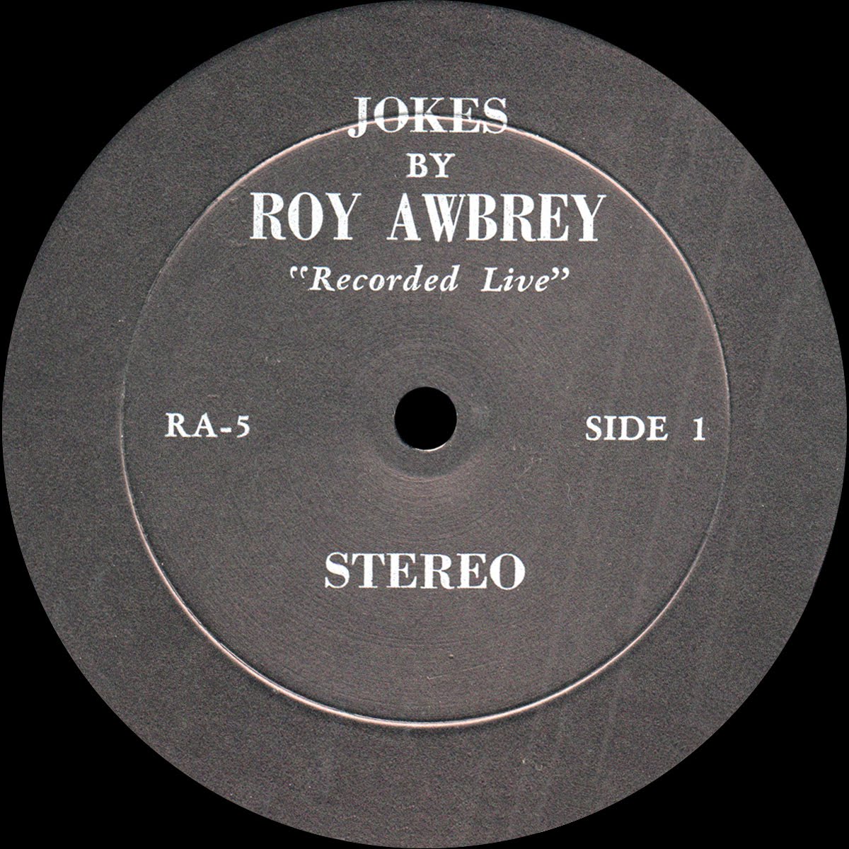 Vintage Stand-up Comedy: Roy Awbrey - Jokes By Roy Awbrey Recorded Live ...