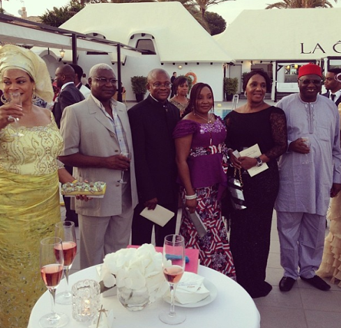 Photos from the wedding of Senator Daisy Danjuma's son