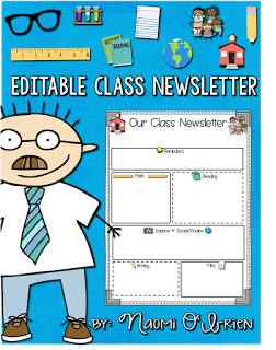 Read Like A Rock Star! : Class Newsletters! (Freebie Included!)
