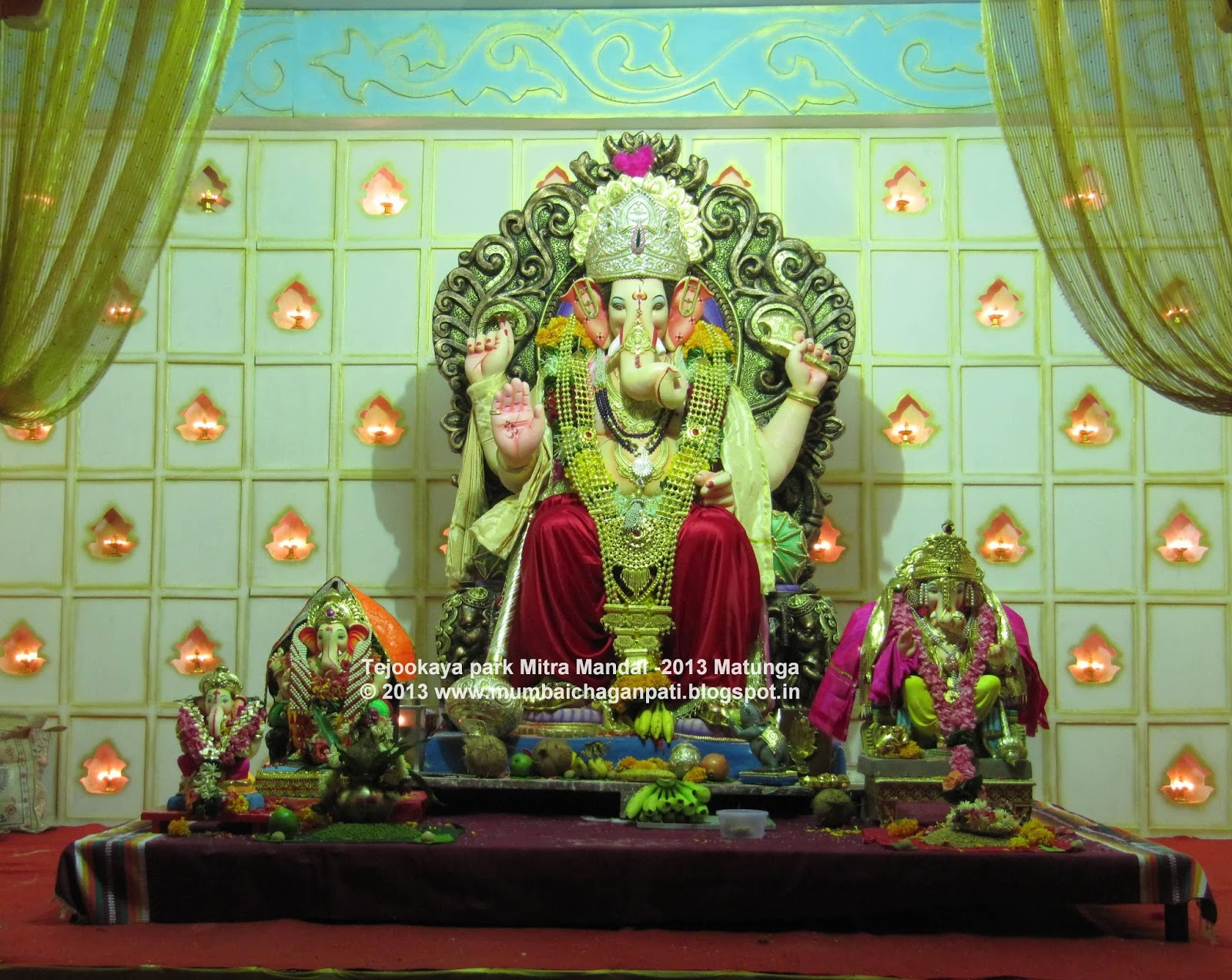 Mumbai Cha Ganpati: Tejookaya park Mitra Mandal -2013 Matunga