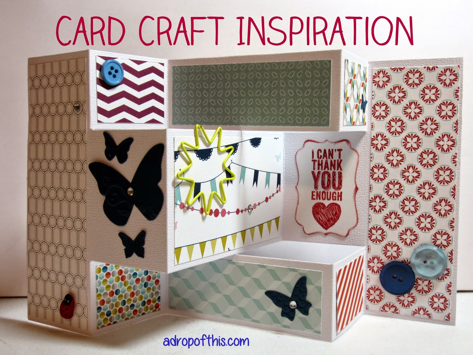 A Drop of This: Card Craft Inspiration