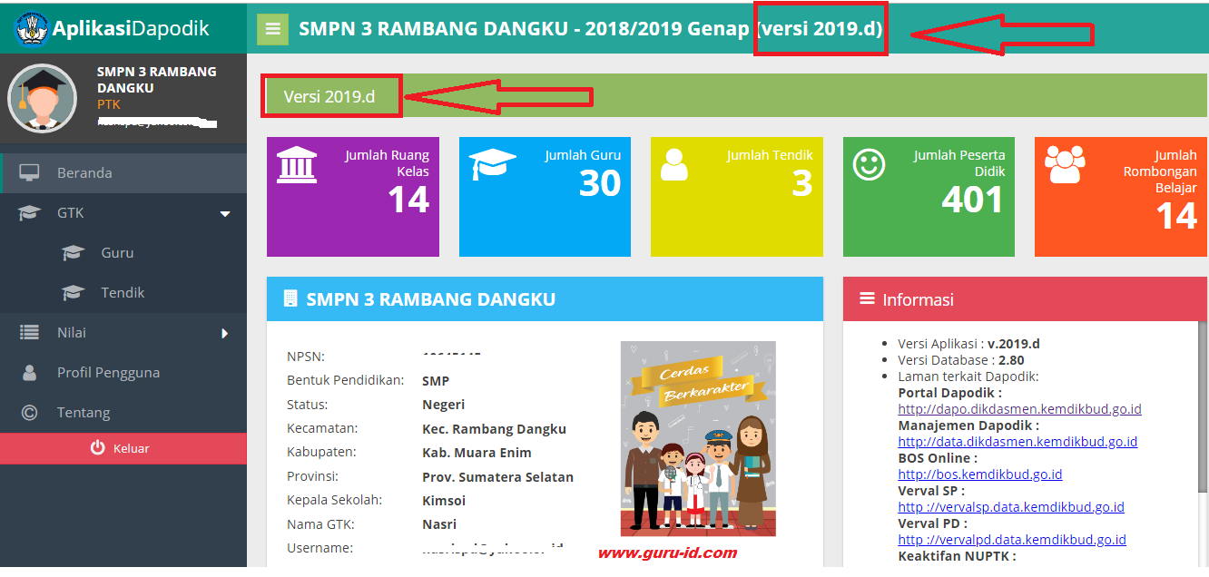 Cara Update Aplikasi Dapodikdasmen 2019 e - Beragam Informasi
