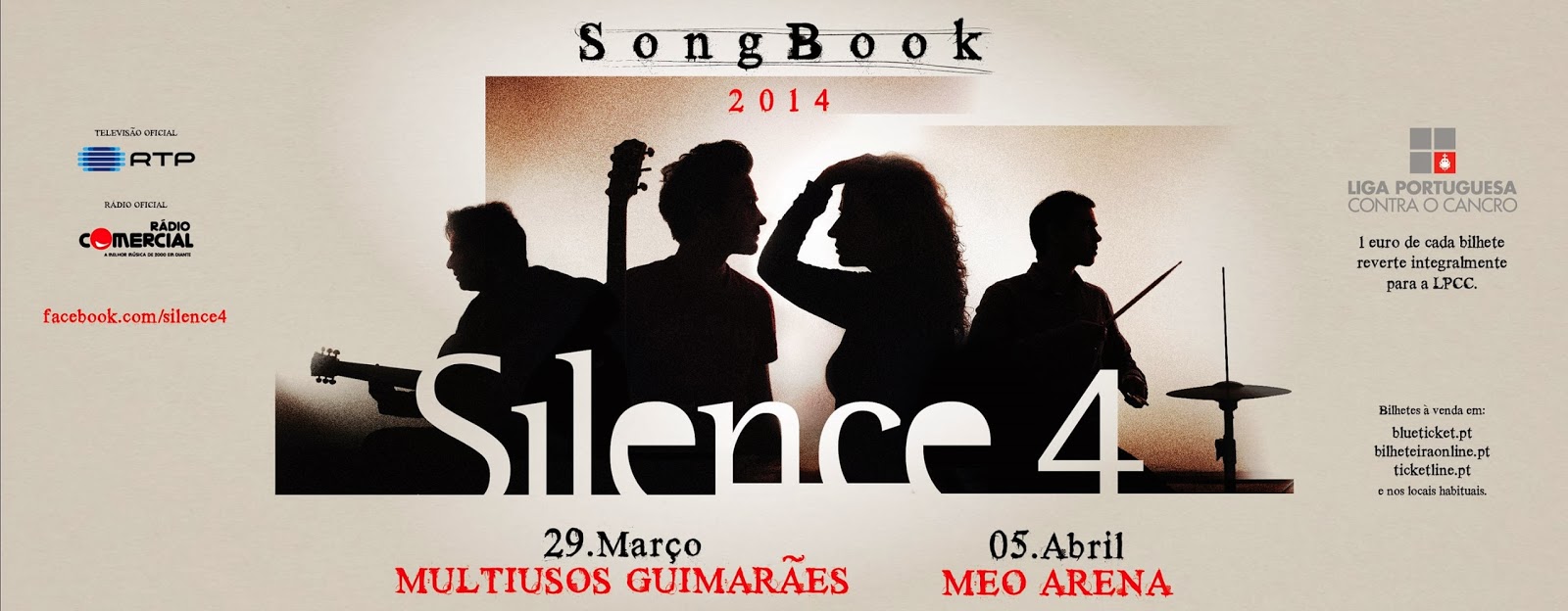SILENCE 4 REUNIDOS EM 2014 PARA CONCERTOS