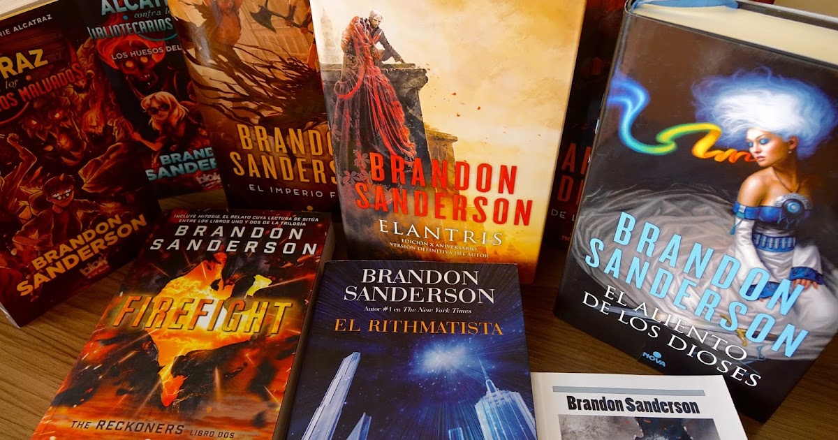 Elige un libro: ¿Con qué libro comenzar a leer a Brandon Sanderson?