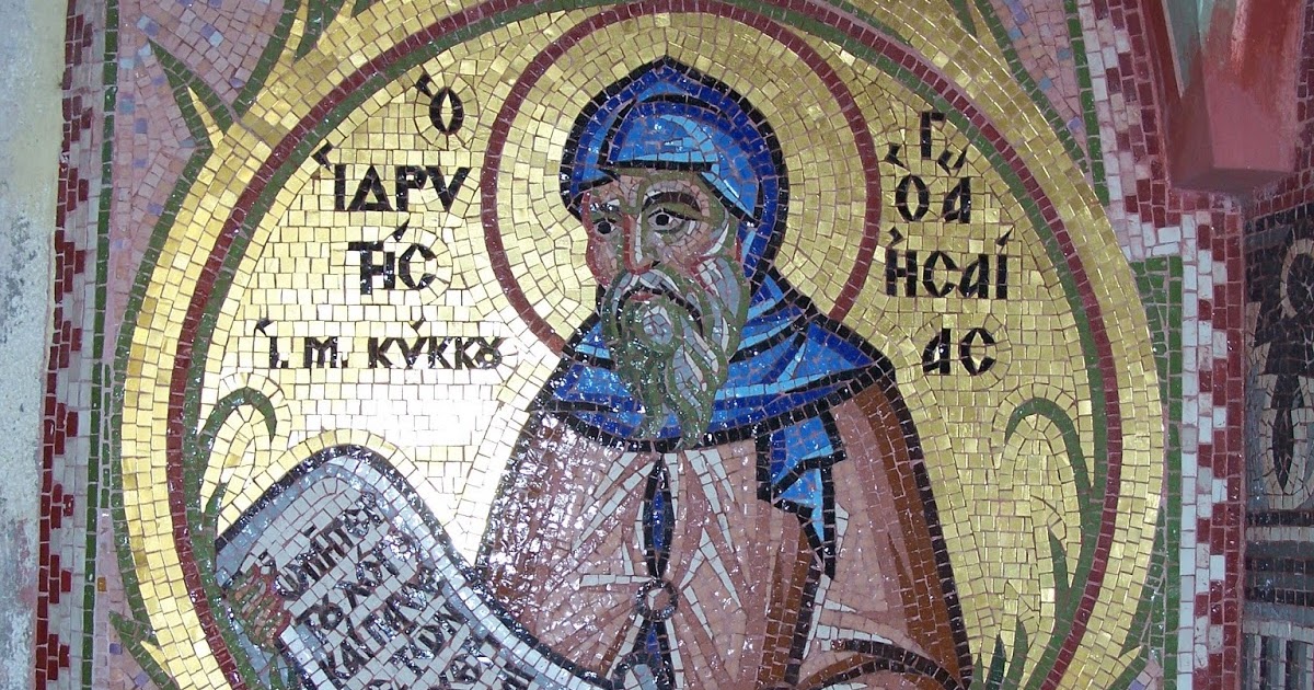 ORTHODOX CHRISTIANITY THEN AND NOW: The Story of Saint Isaiah, Founder ...