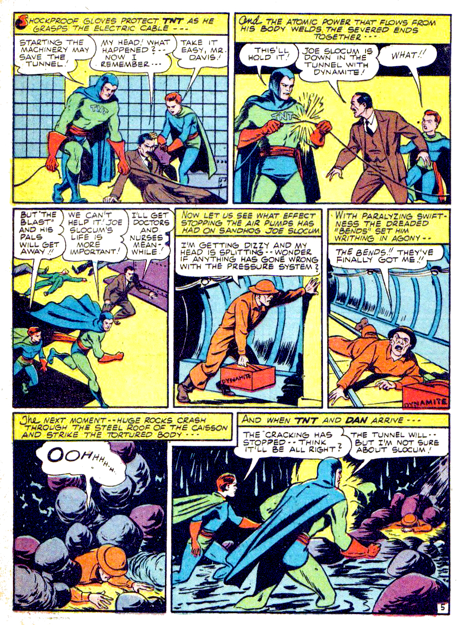 Pappy's Golden Age Comics Blogzine: Number 2124: TNT and Dan the Dyna ...