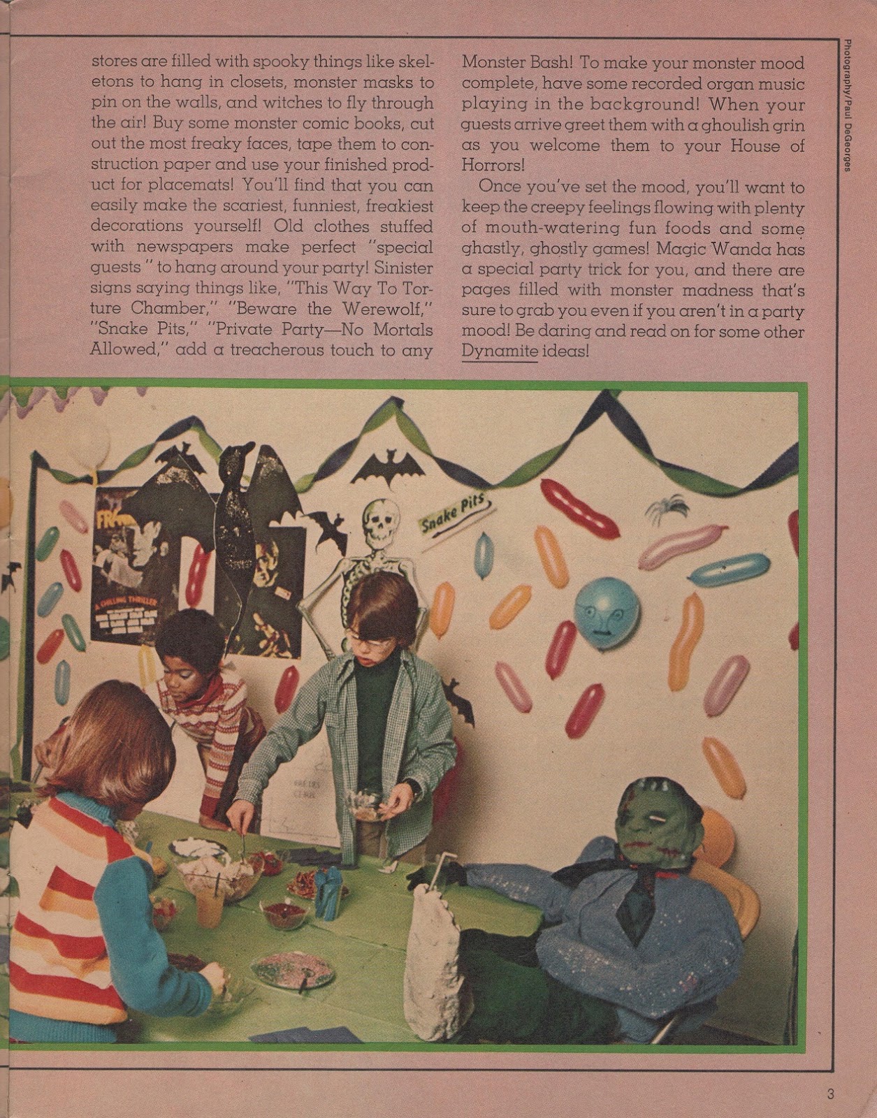 The Land of Cerpts and Honey: DYNAMITE MONSTER BASH