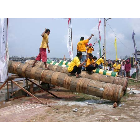 Meriam Buluh Gergasi | Mercun Buatan Sendiri | Info Mercun