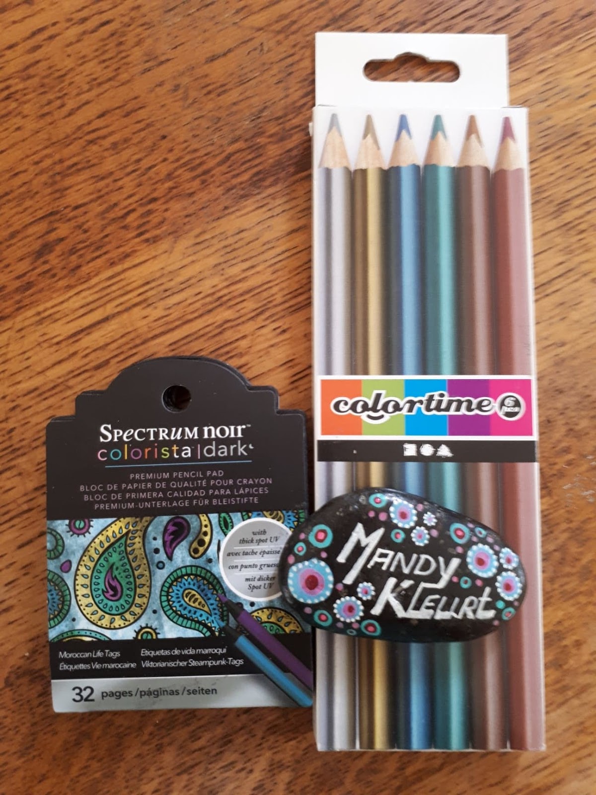 Mandy kleurt: Spectrum Noir Premium Pencil Pad