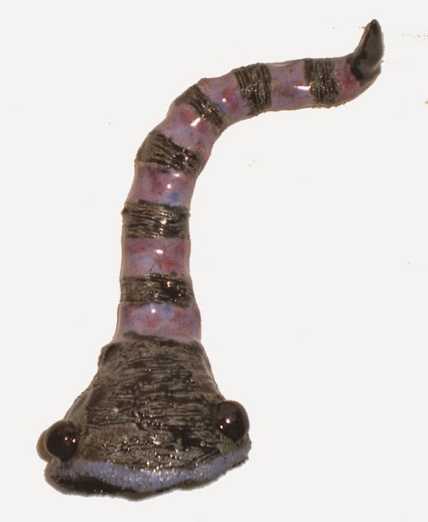 Aberrant Ceramics: Purple Worm 4