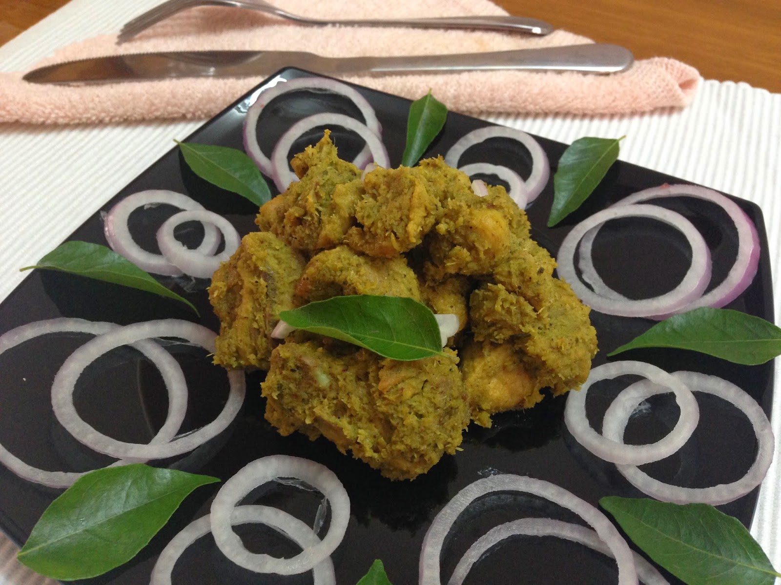 kumari' s kitchen: KARIVEPAKU CHICKEN FRY...