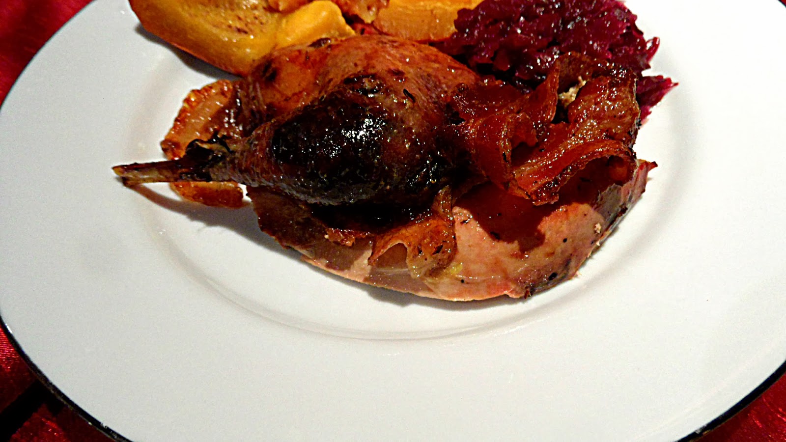 Chez Maximka: Roast pheasant with bacon