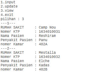 Modul Java Inheritance : Program Pasien Rumah Sakit - Mikamerah Blog