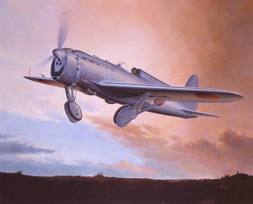 Airplanes in the skies + FAF history: Nakajima Ki-12