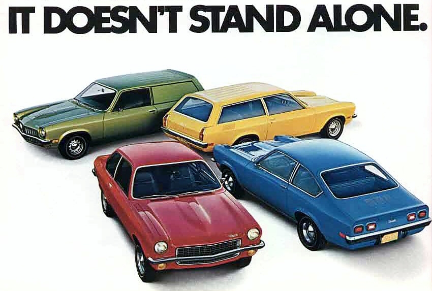Old Cars Canada: 1971-1975 Chevrolet Vega Panel Express and the 1973 ...
