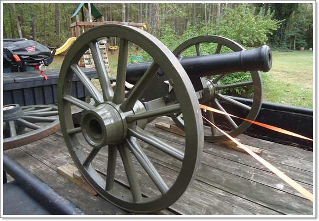 Texas History Page: Texas Cannon Rolling Thunder Rolls On With New Wheels