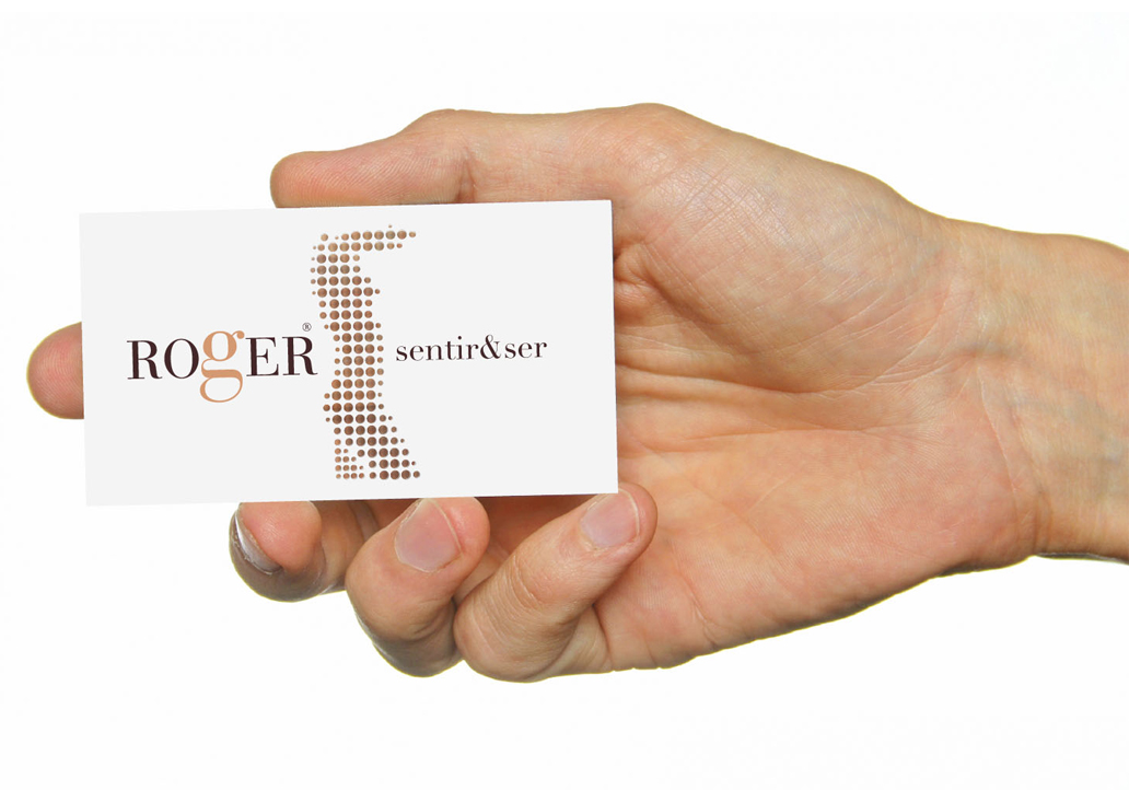 Identidad corporativa / Logotipo cosmética ROGER®