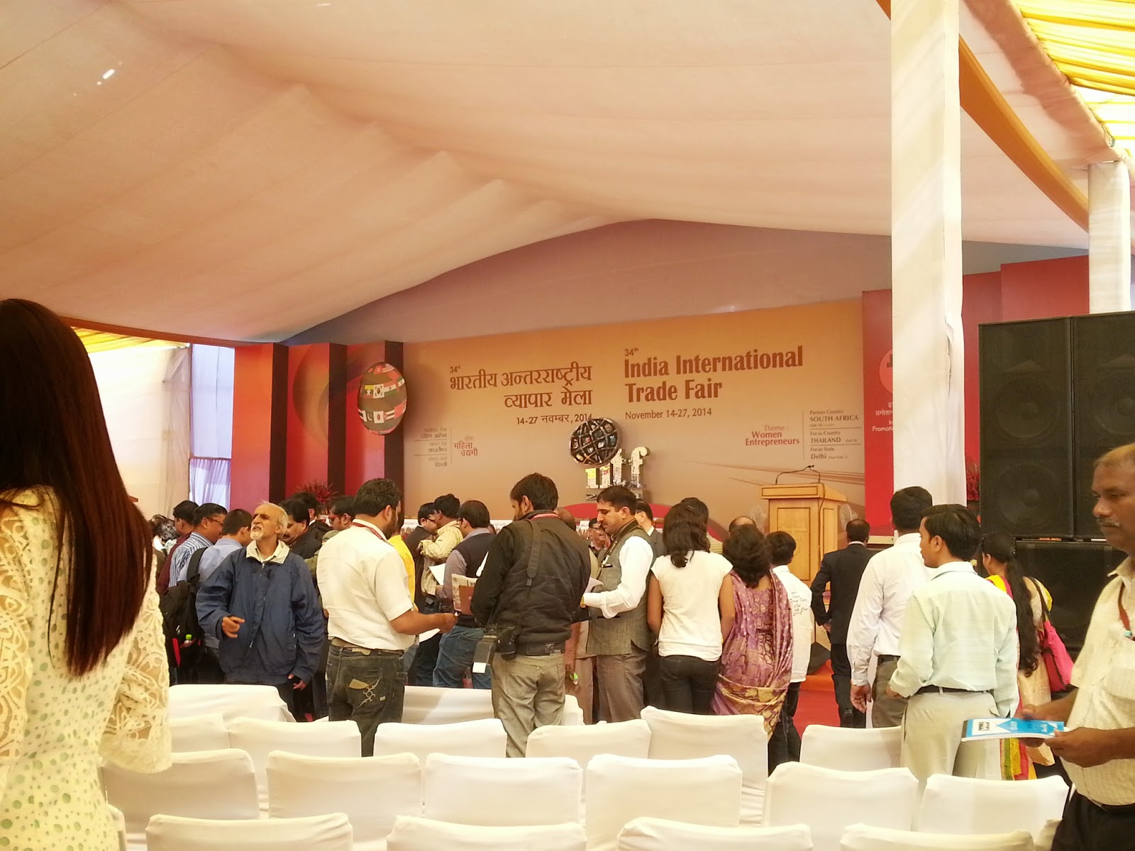 art: Delhi : India International Trade Fair (IITF) 2014