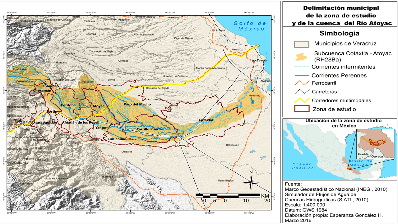 Defensa de la cuenca del río Atoyac, Veracruz: MAPAS PARA LA RESISTENCIA