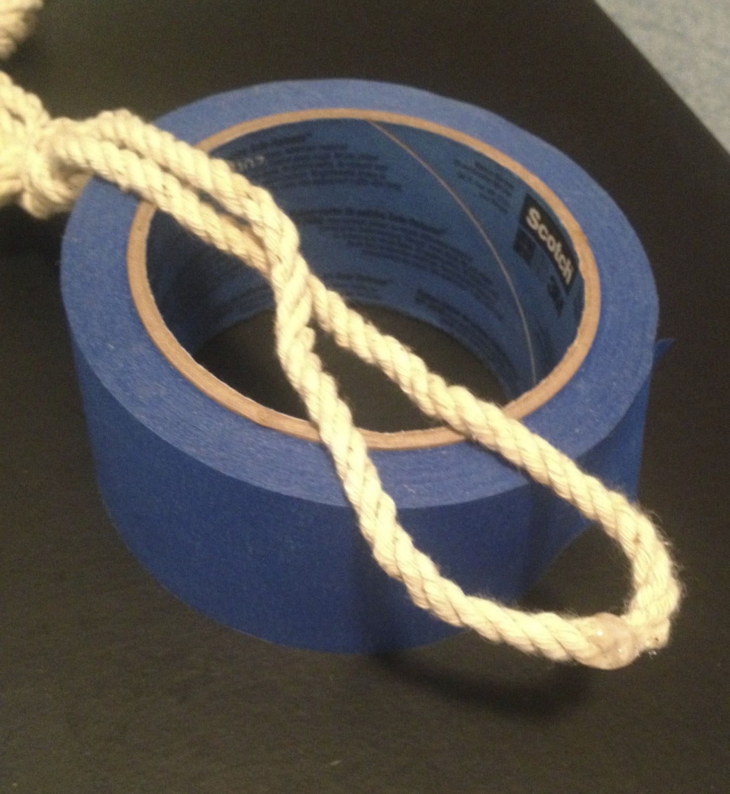 Cobalt Collective: Rope Knot Necklace